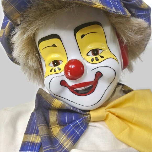 Heritage | Accents | Vtg 9s Musical Clown Plays Send In The Clowns ...